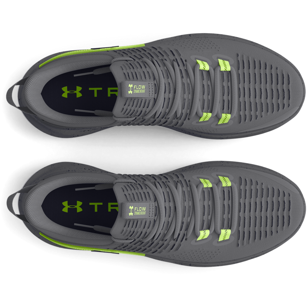 UA Flow Dynamic Intlknt Tenis gris de hombre para entrenamiento ...