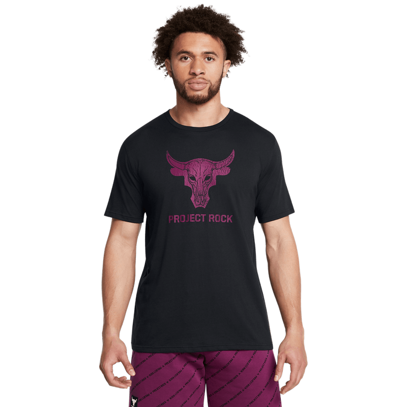 UA Pjt Rck Payoff Graphc Ss Camiseta Manga Corta negro de hombre para ...