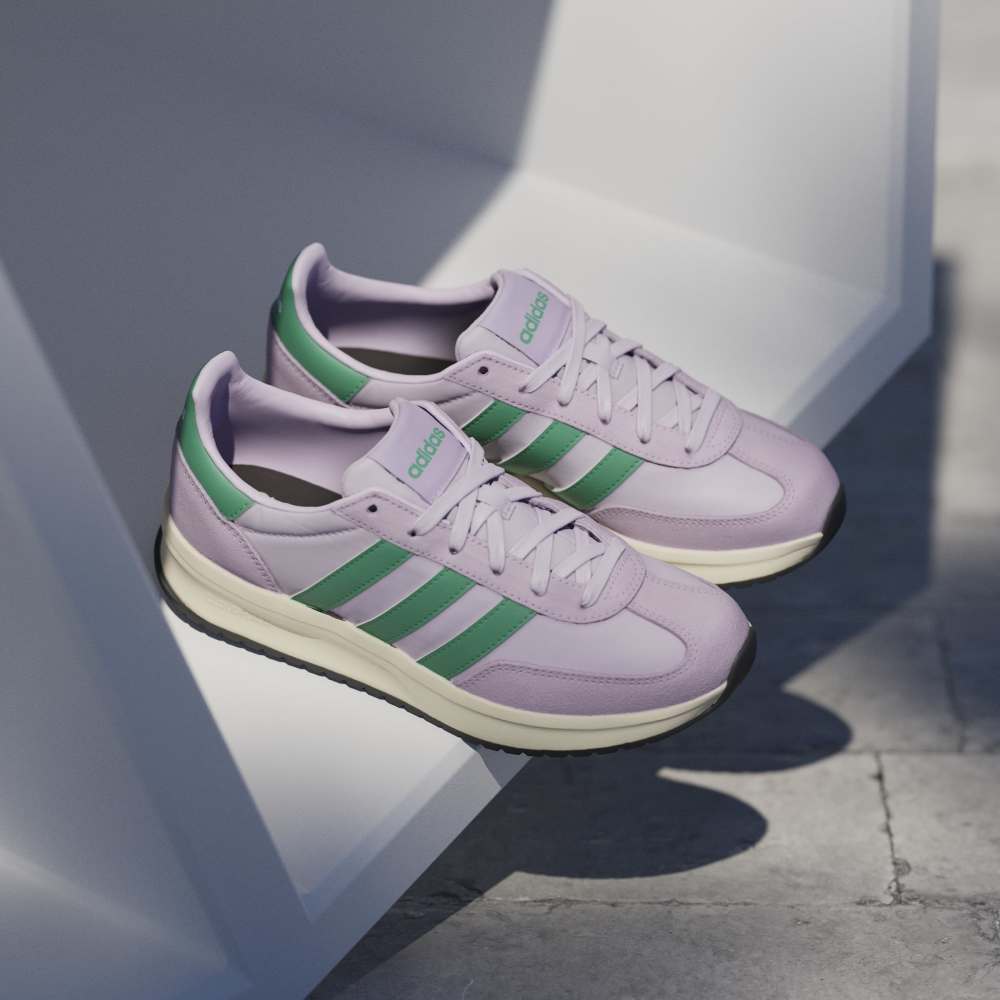 Adidas Tenis Run 72 morado de mujer lifestyle - prochampions