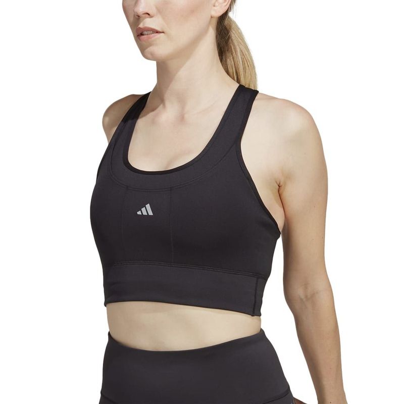 Adidas Run Ms Pkt Bra Top negro de mujer para entrenamiento Referencia ...