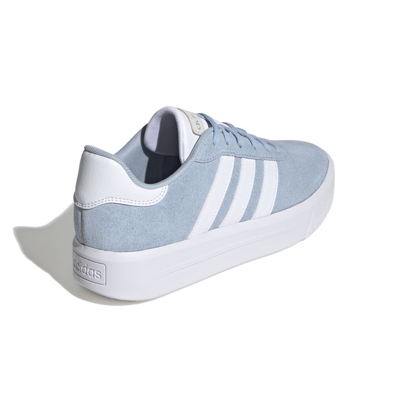 Adidas Court Platform Suede Tenis azul de mujer lifestyle Referencia ...