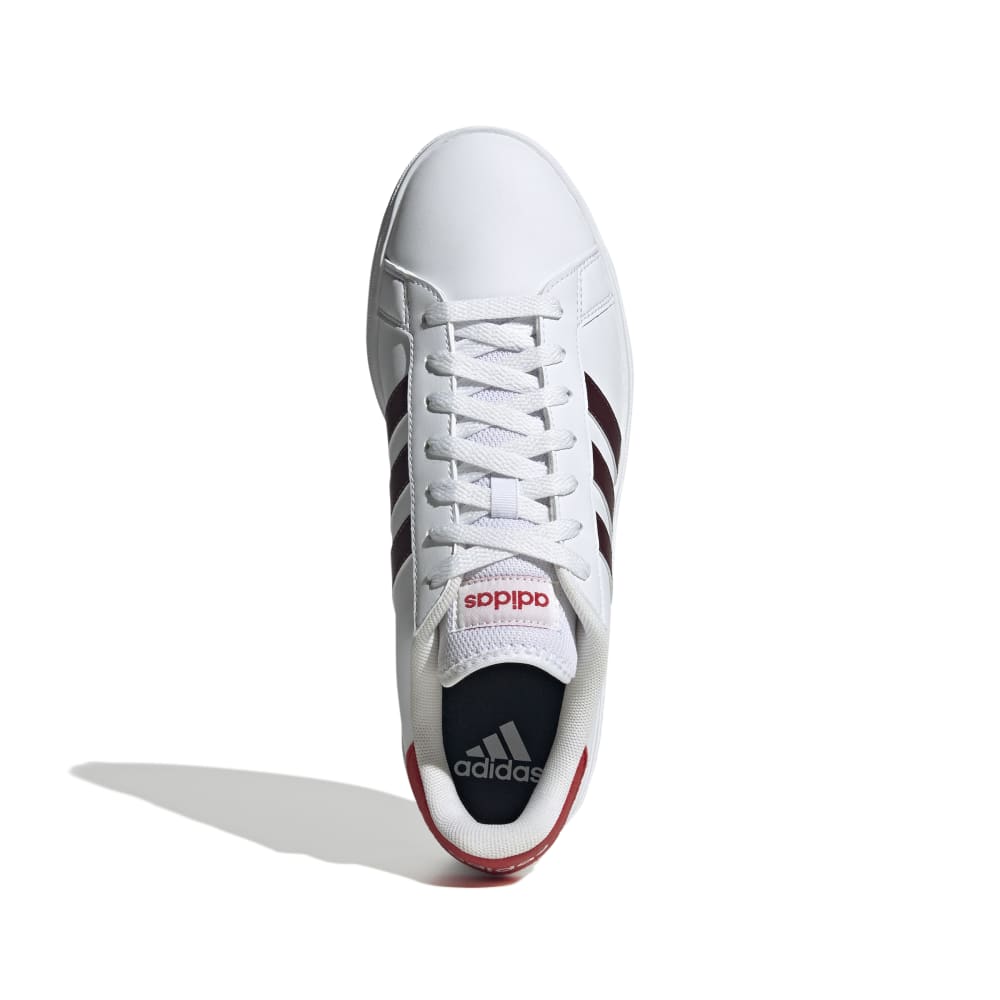 Adidas Grand Court Base 2. Tenis Blanco De Hombre Para Moda Referencia ...