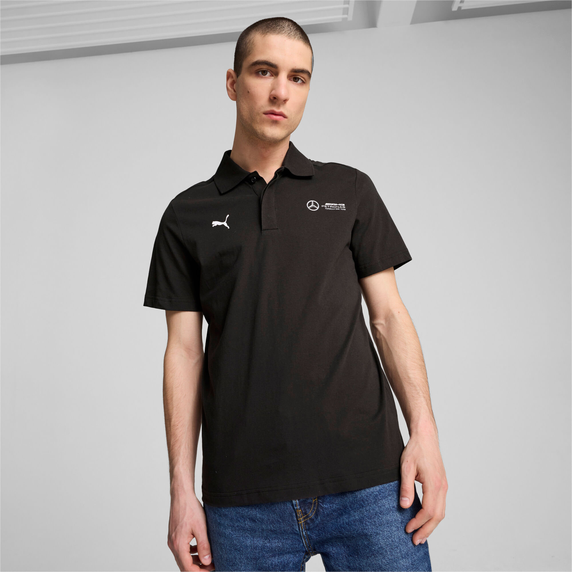 Puma Mapf1 Ess Polo Polo negro de hombre lifestyle Referencia: 627352 ...